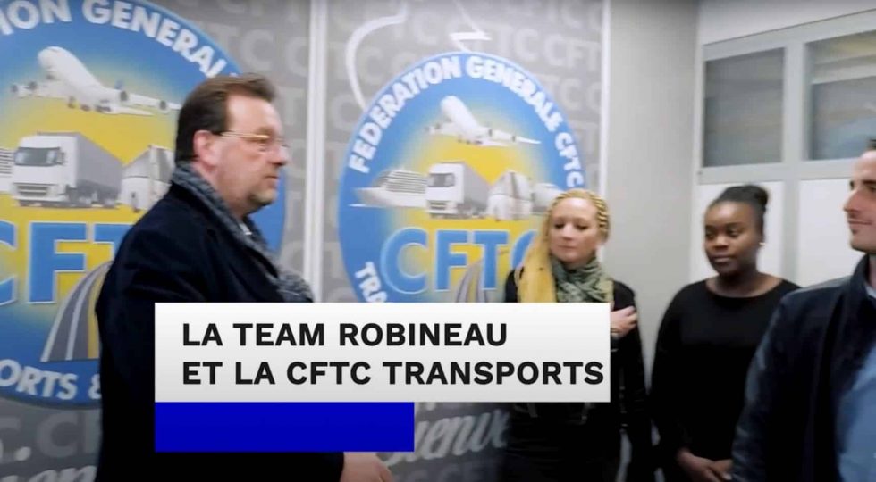 Partenariat FGT CFTC - Team Robineau - CFTC Transports